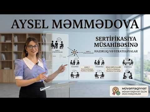 Sertifikasiya Müsahibə I Aysel Məmmədova I 055-344-45-89 I #miq #sertifikasiya #müsahibə #kurikulum