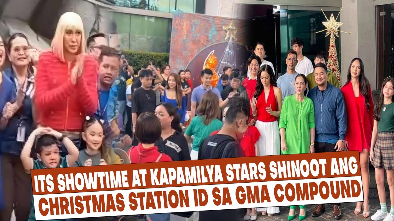 Vice Ganda at Kapamilya Stars Spotted Nagsho-shoot ng ABS-CBN Christmas ...