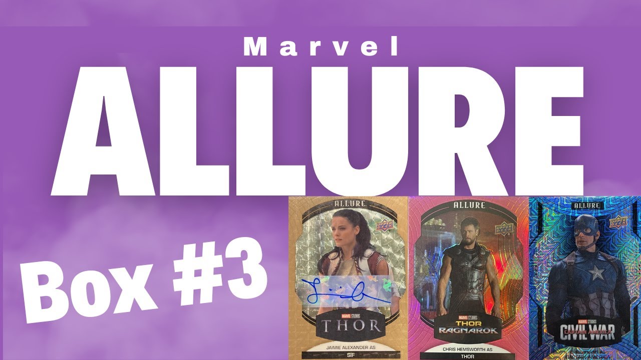 Marvel Allure Box Break - Breaking a Third Box (is 3rd time a charm ...