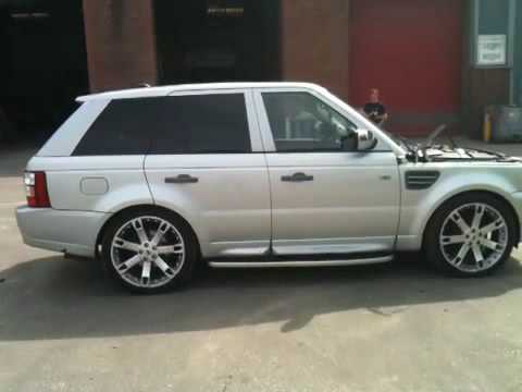 Range rover sport lowered using quality links from www.airridelowering ...