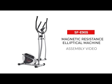 How To Assemble Sunny Health And Fitness Elliptical