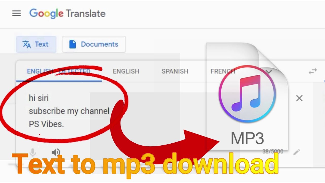How to download Google translate voice in mp3 file || Thanks for 100 ...
