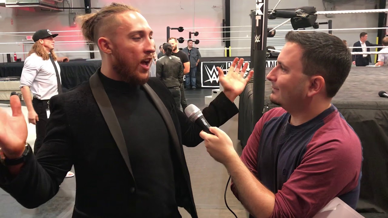 Pete Dunne Interview from the WWE Performance Center - YouTube