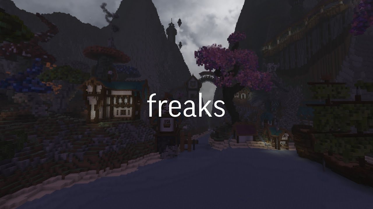 Freaks... vibe minecraft music video. - YouTube