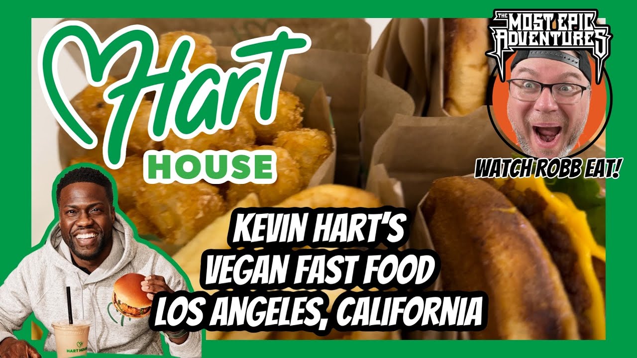 Hart House vegan fast food - Los Angeles - YouTube