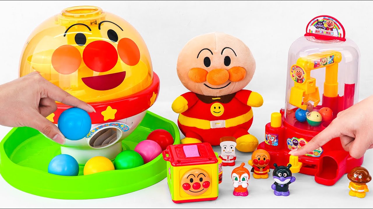 92 Minutes Satisfying with Unboxing Anpanman Amusement Park Toy ...