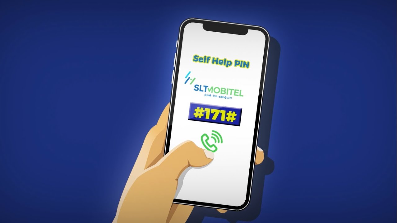 SLT-Mobitel | Self Help PIN - YouTube