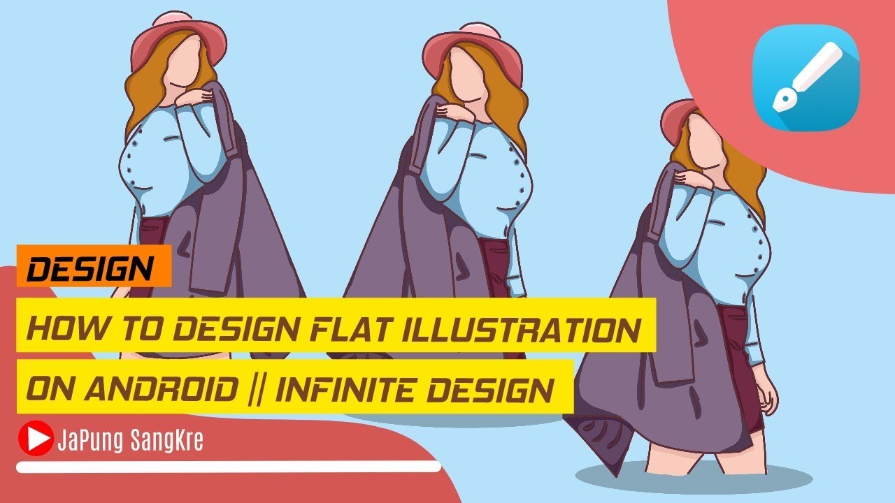 Infinite Design Tutorial - How To Creat Flat Illustration From Photo ...