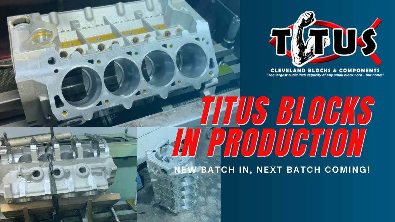 Titus Block Production Update // New Batch In, Next Batch Coming! – Titus Performance - YouTube
