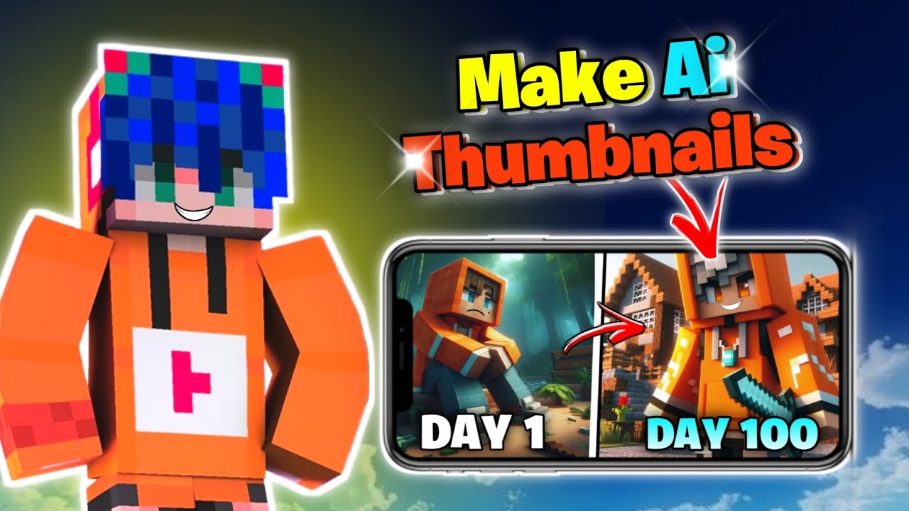 How To Make Minecraft Ai Thumbnails 😋 - YouTube