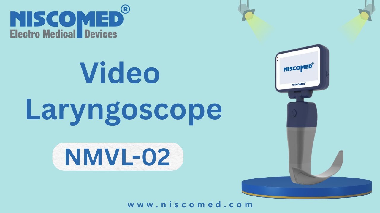 Niscomed Video Laryngoscope | Clear Airway View for Safe & Easy ...