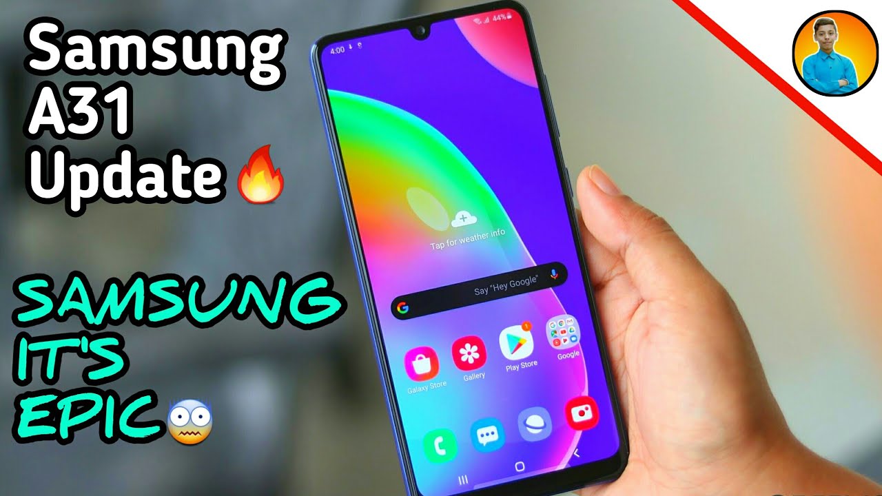 Oneui 3.1 Update On Samsung Galaxy A31 !! Android 11 Update On Samsung ...
