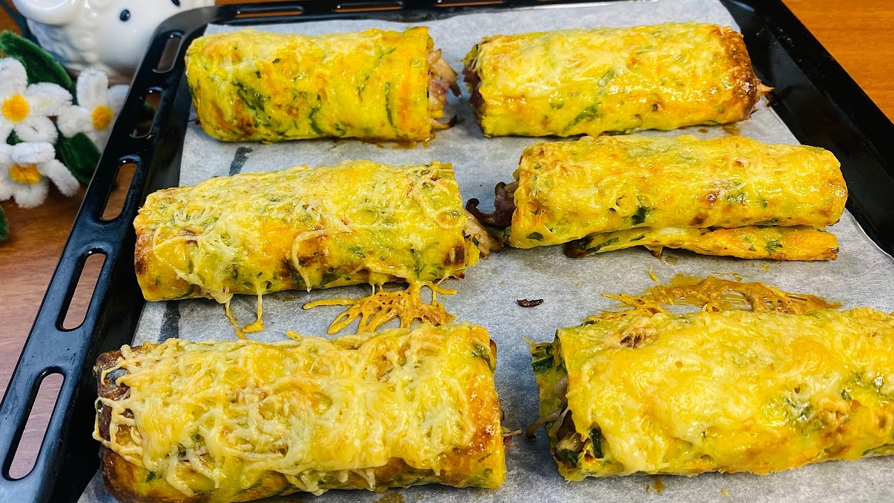 Just grate the zucchini! Delicious dinner in a few minutes! Easy recipe ...