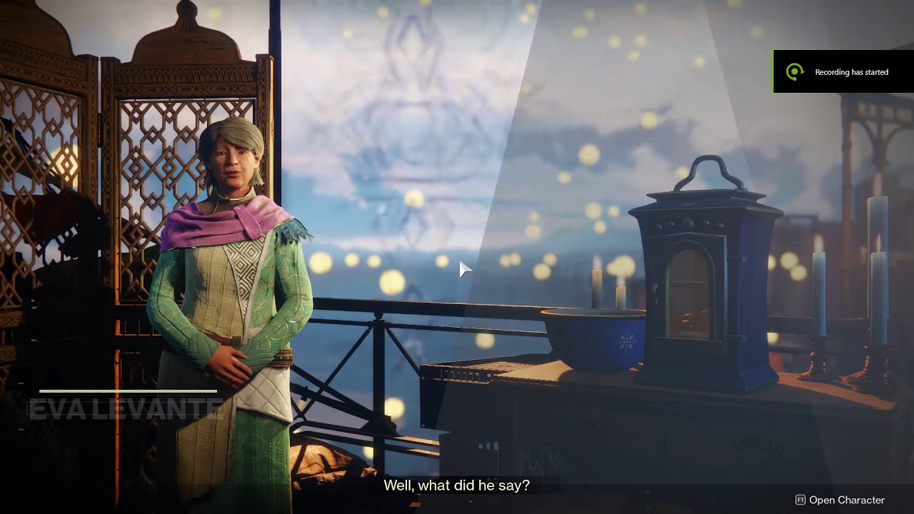 Destiny 2 - Dawning 2018 - Eva Quest Start - YouTube