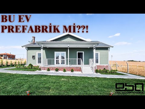BU EV PREFABRİK Mİ??I!!! 🏠🏠 DETAYLI 3+1 EV TURU 🏠🏠 #evturu #prefabrikev #prefabrik