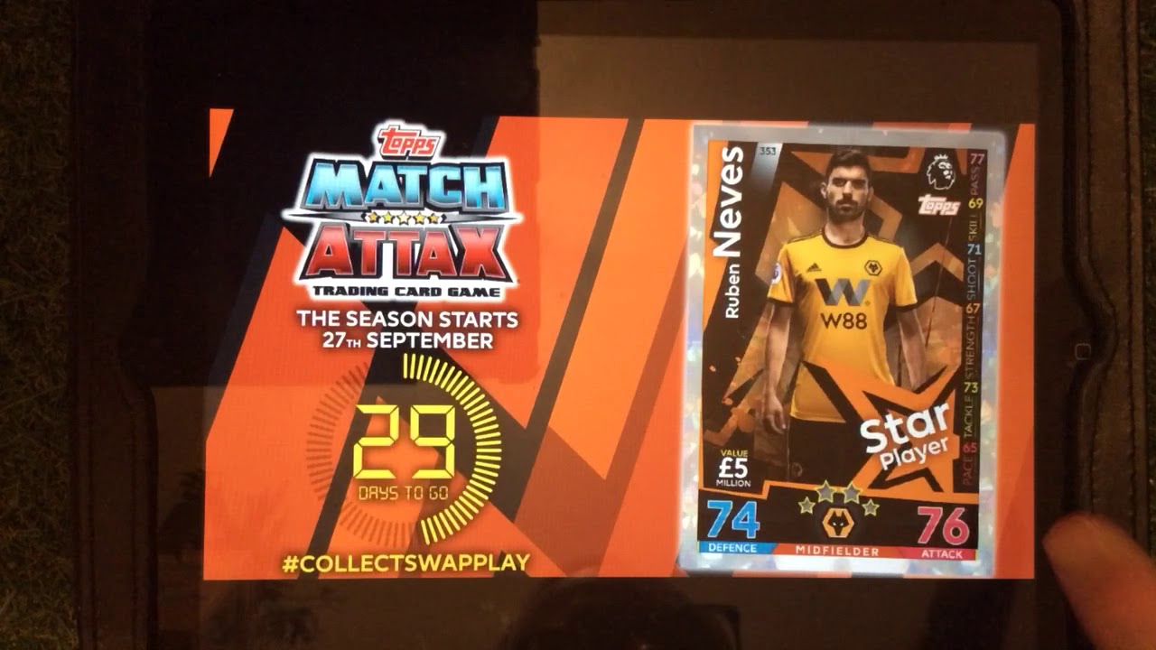 Topps Match Attax 2018/19 ( Sneak Peak 05/09/2018 ) #4 - YouTube