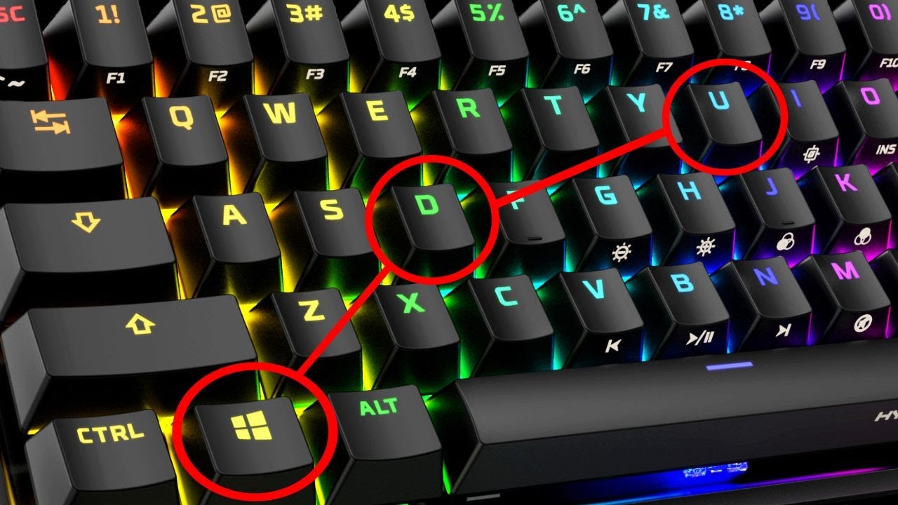 33 RACCOURCIS CLAVIER SECRETS sur WINDOWS 11 🛠️ Utilisation Rapide PC ...