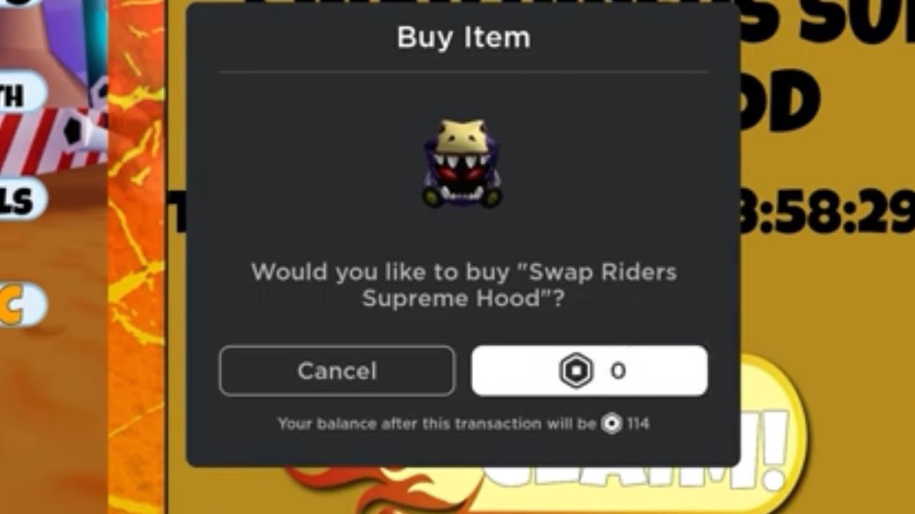 Getting the Swap Riders Supreme Hood UGC Limited | Swap Riders Speed ...