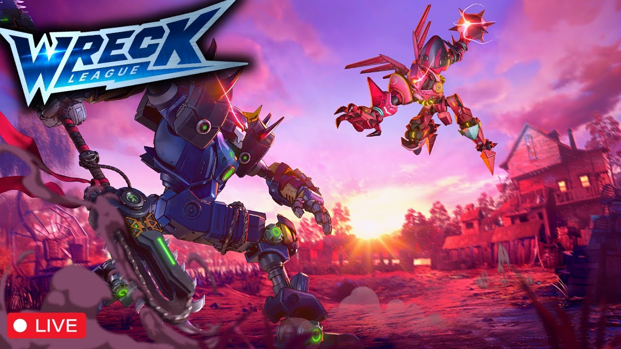 Wreck League Game Launch Day! - YouTube