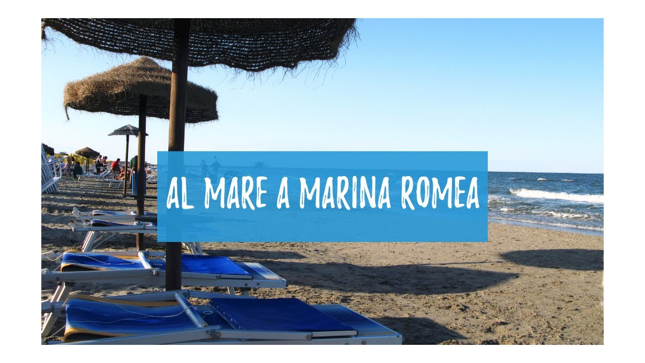 Al mare a Marina Romea Ravenna - YouTube