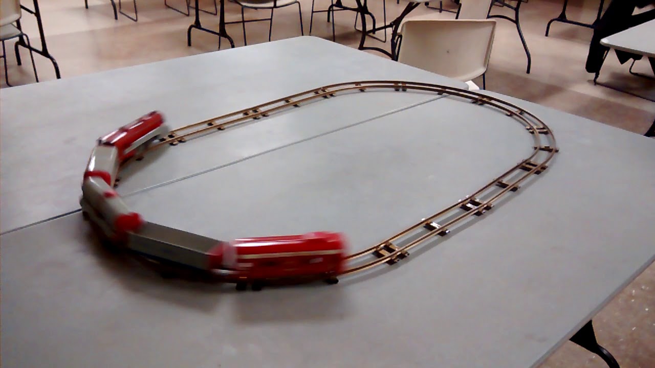 Hafner Wind-Up Train at SNEC's Show and Tell - YouTube
