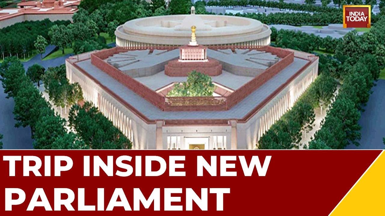 How New Parliament Looks From Inside? Watch This Exclusive Report - YouTube