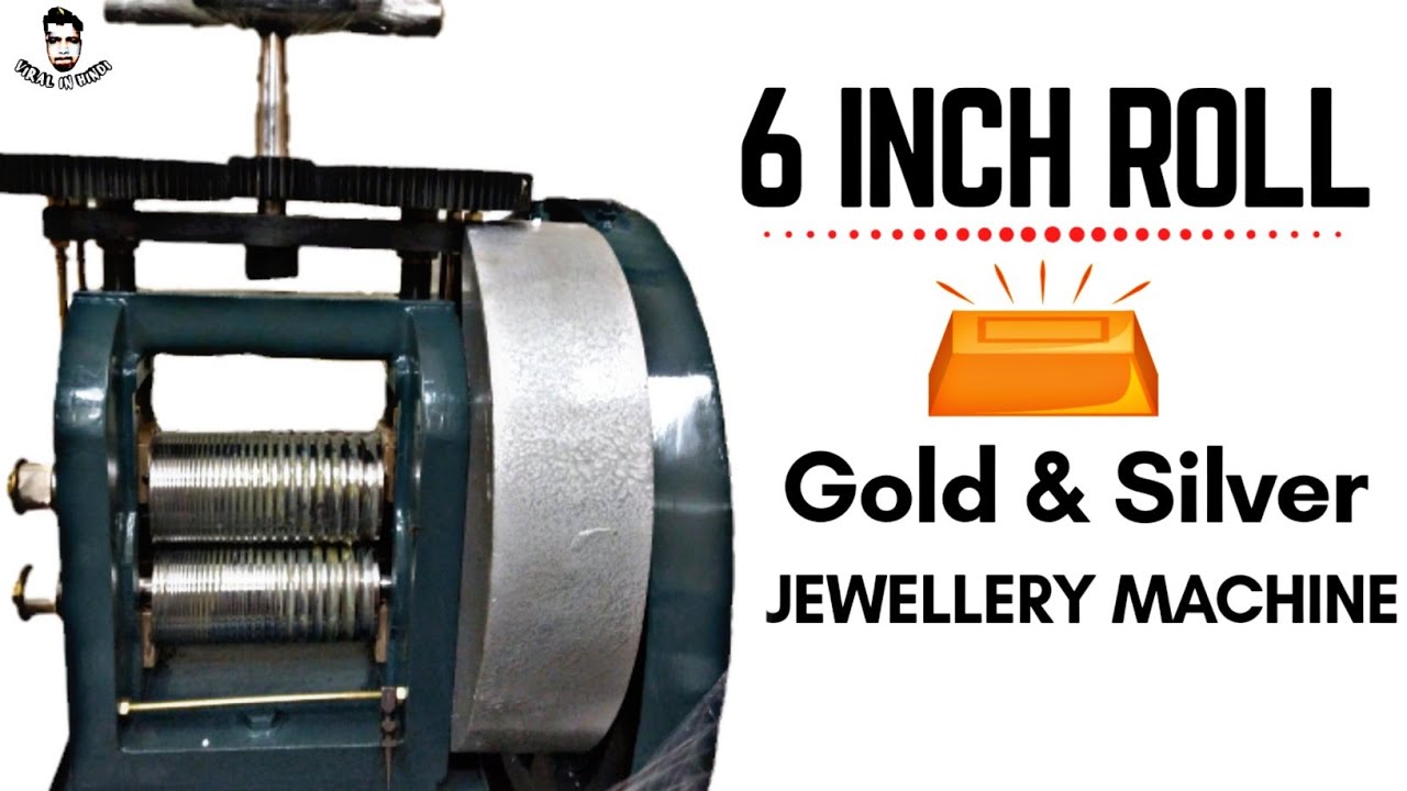 Wire Press Machine For Jewellery Making - Get The Perfect 6 Inch Rolls ...