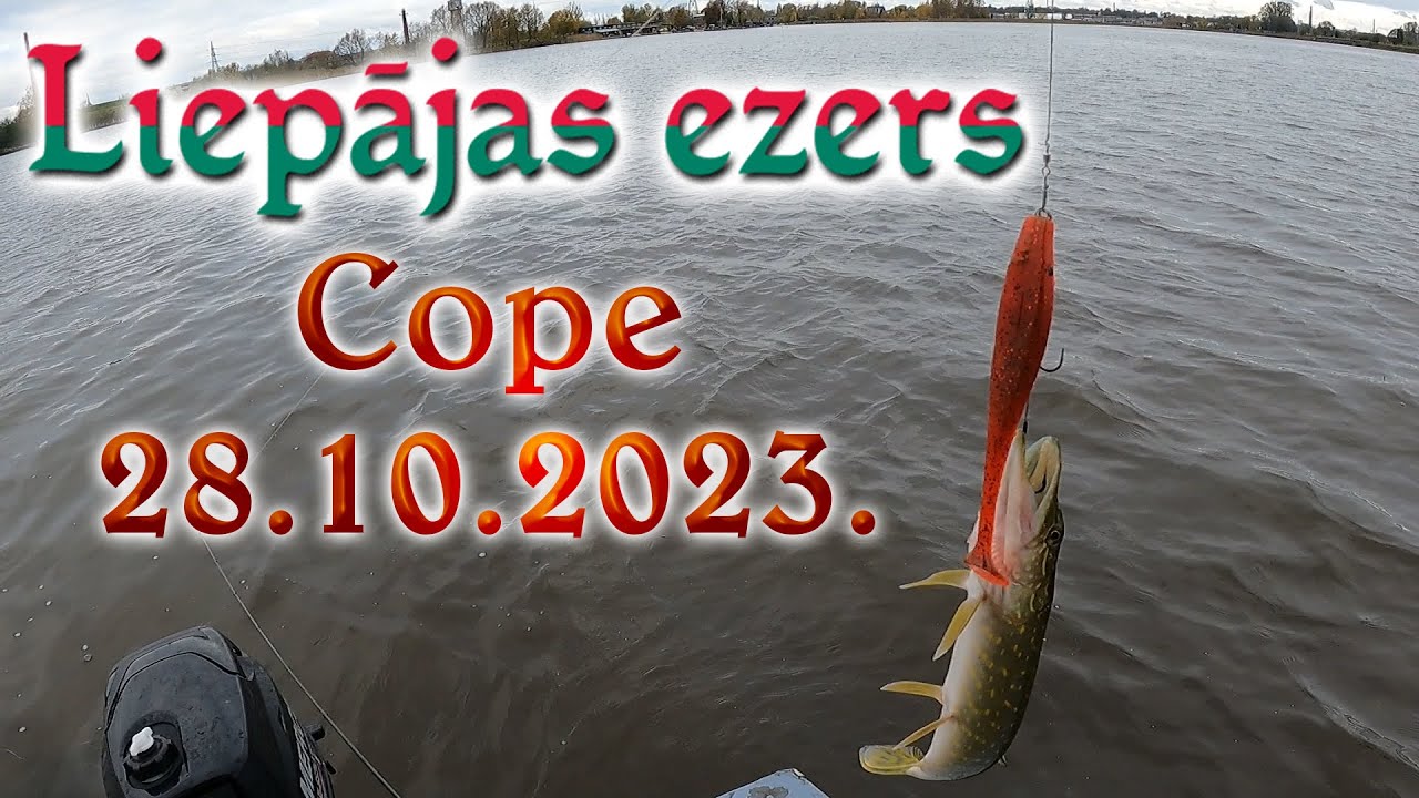 Liepājas ezers - Cope 28.10.2023. - YouTube