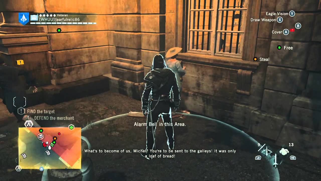 Assassin's Creed Unity LEGENDARY PHANTOM HOOD PART 1 - YouTube