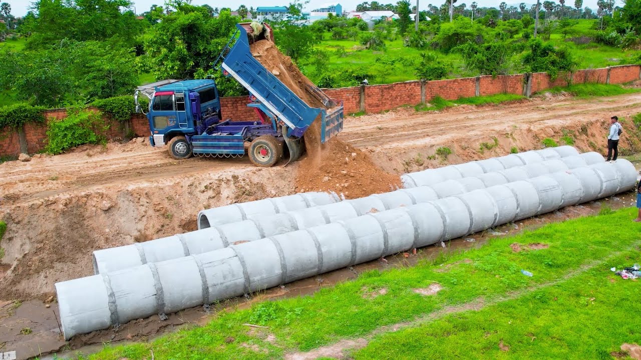 Huge Size Project!! Delete Twin drains next to Fields Building New ...