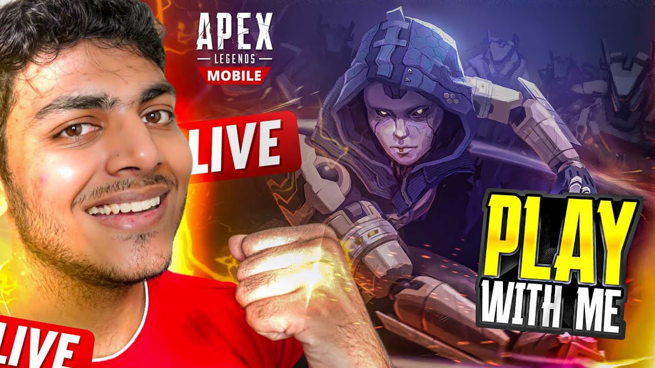 Lazy Assassin Plays Apex Legends Mobile Live With Subscribers | Join ...