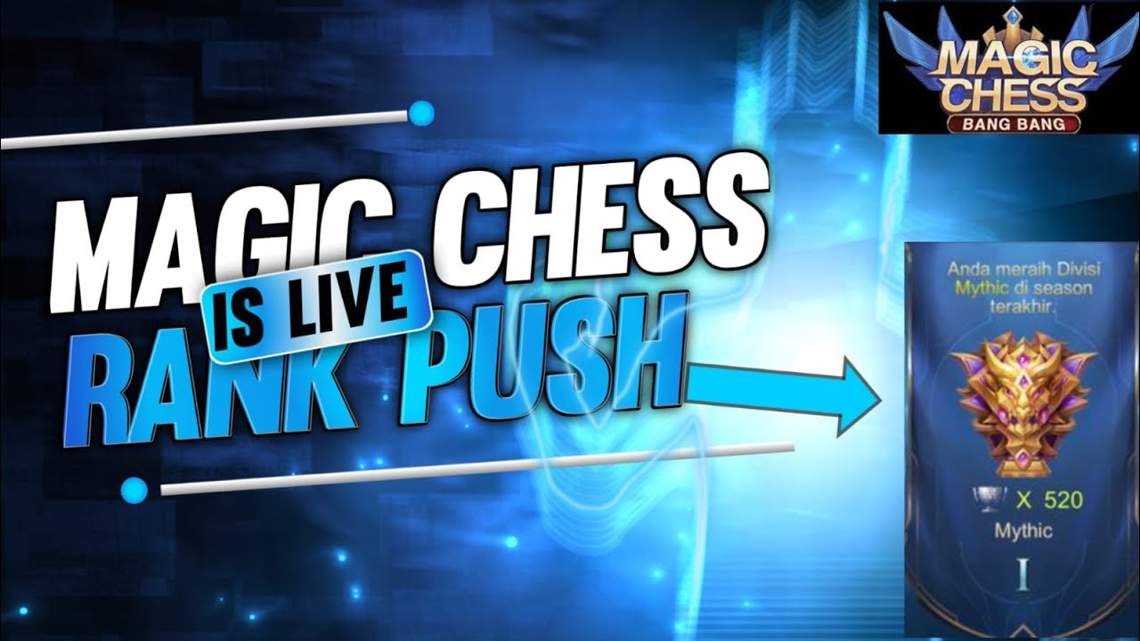 push rank magic chess - YouTube