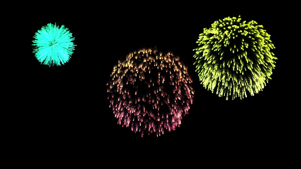 Fireworks Effects Overlay - YouTube