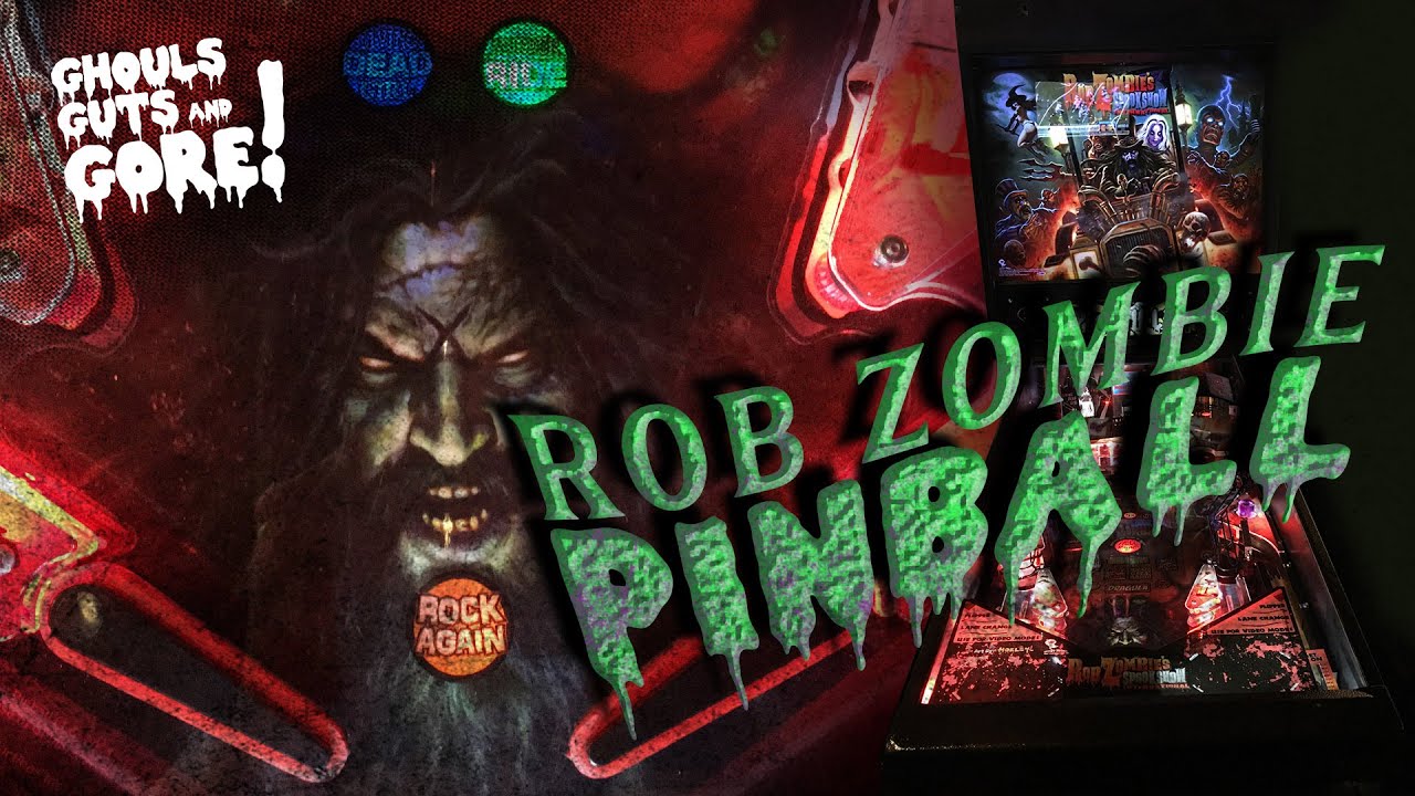 Rob Zombie Pinball in the Most Unlikely Place! - YouTube