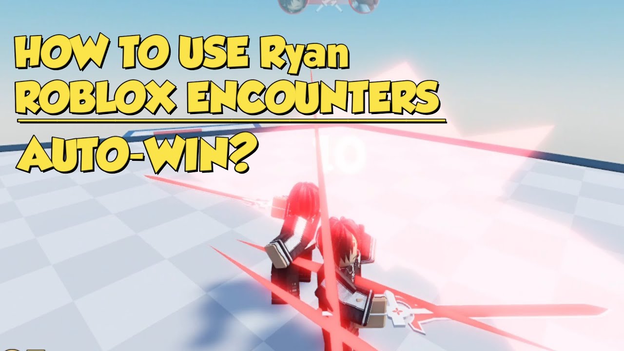 IS THIS HOW TO USE RYAN?! || ENCOUNTERS ROBLOX SMASH BROS - YouTube