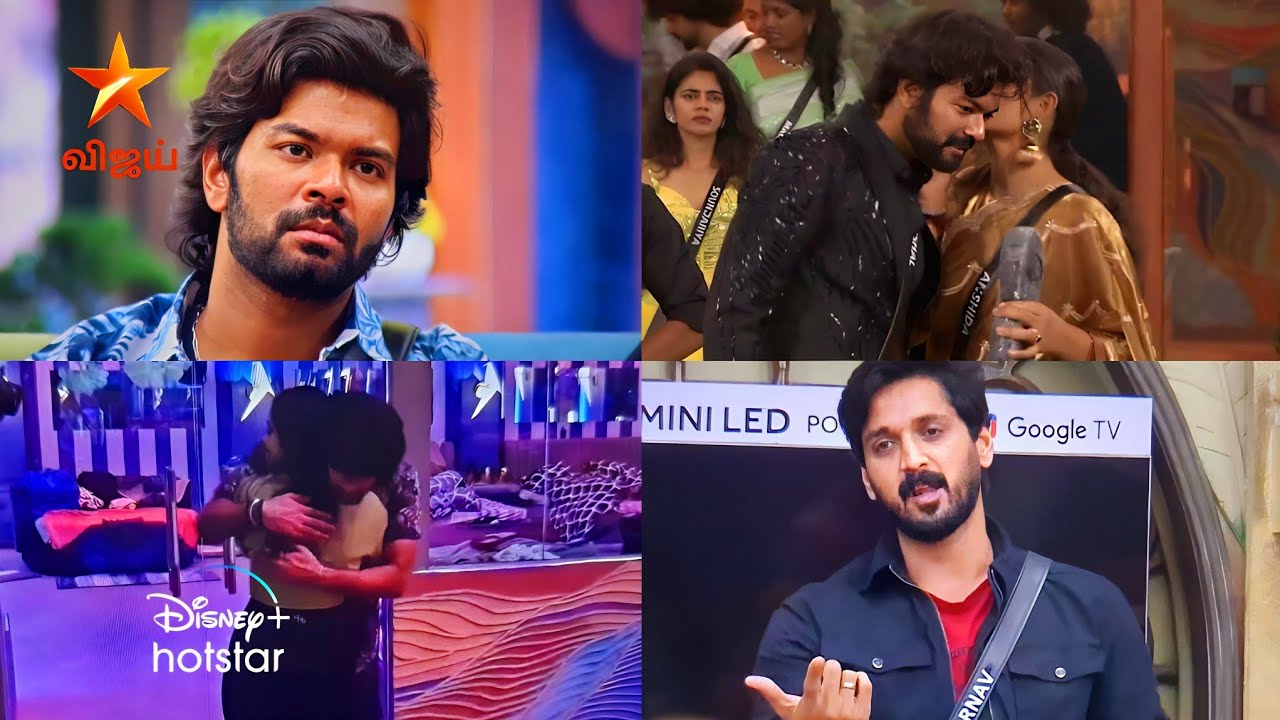 Bigg Boss Tamil 8 - Arnav Fight With Vj Vishal For Anshita 🔥 Marriage ...