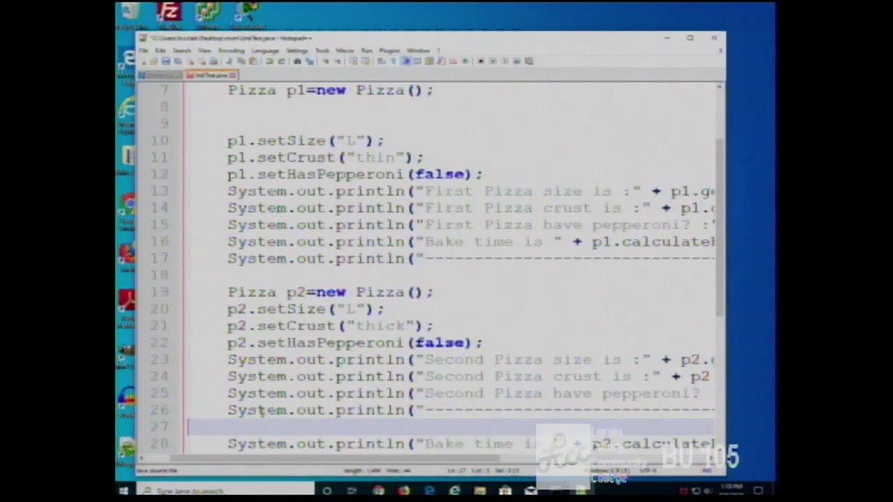 CISS226 - Fall 2019 - Java - Week 3, Lecture 1 - September 9, 2019 ...