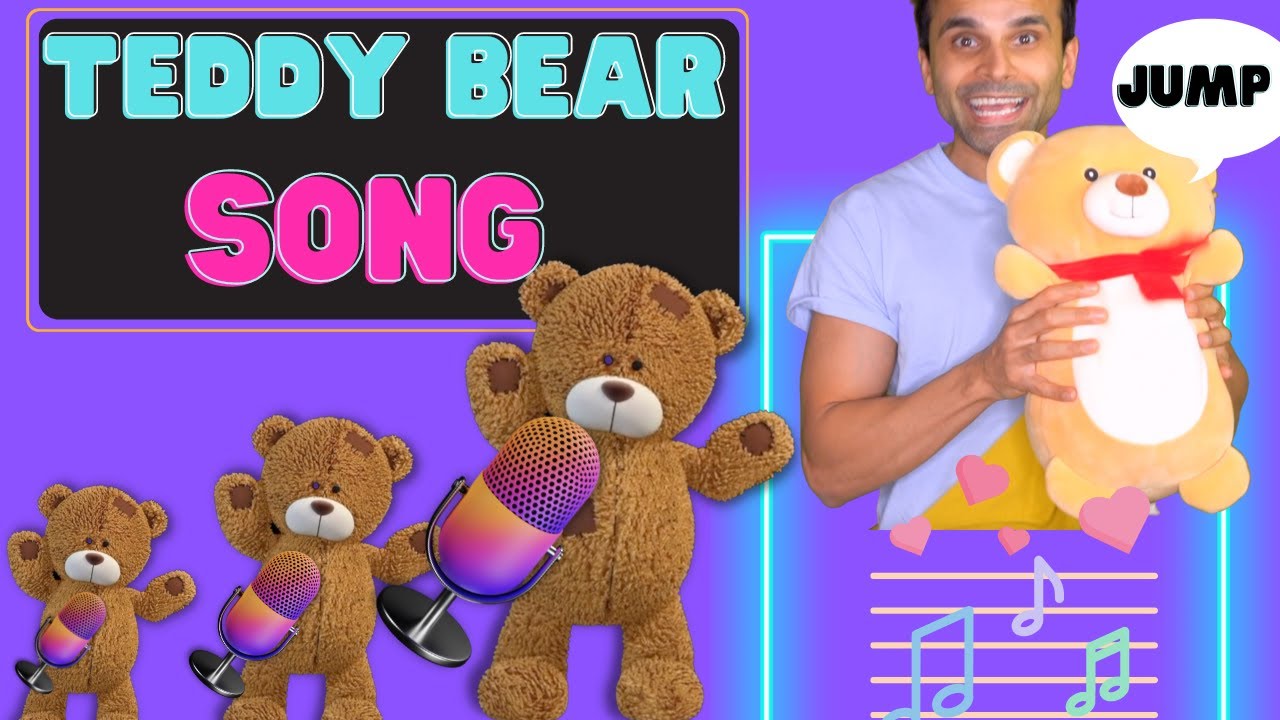 Teddy Bear Song for Babies, Toddlers, Kids | Nursery Rhymes Learning ...