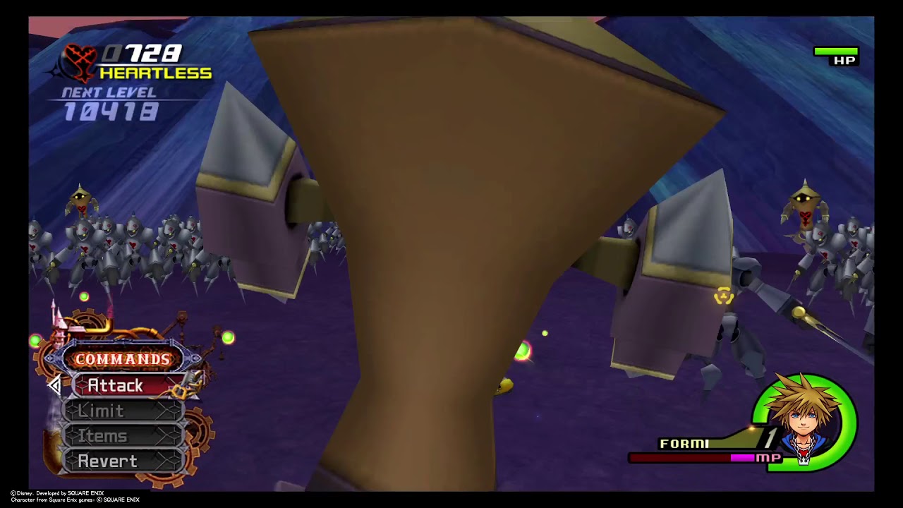KH II - 1000 Heartless Battle - YouTube