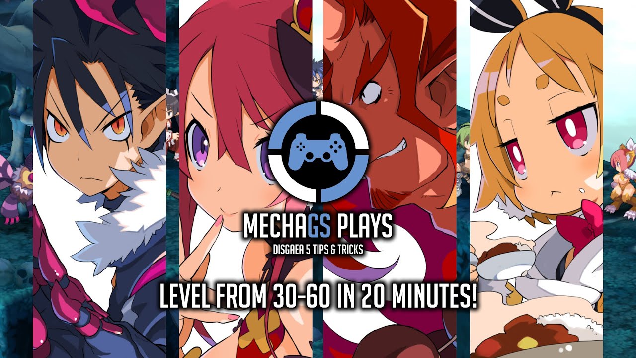 Disgaea 5 Tips & Tricks - Level from 30 - 60 in 20 Minutes! - YouTube