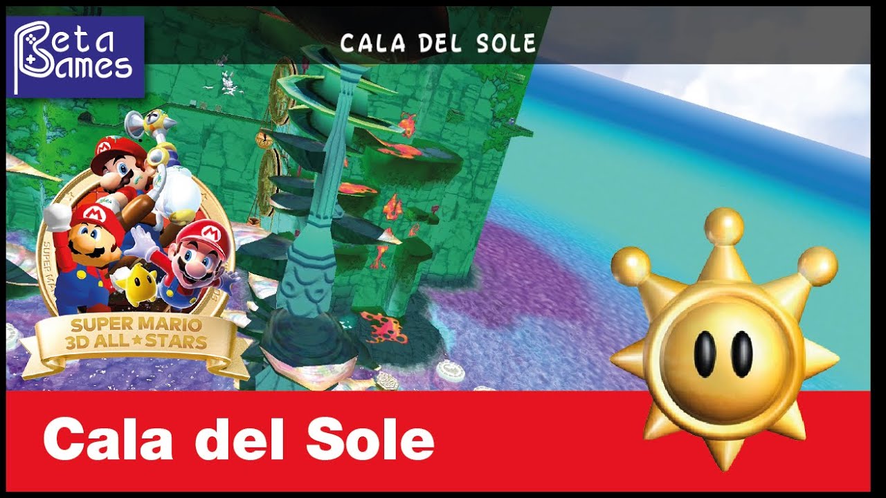Todos los Soles Cala del Sole | Super Mario 3D All-Stars (Super Mario ...