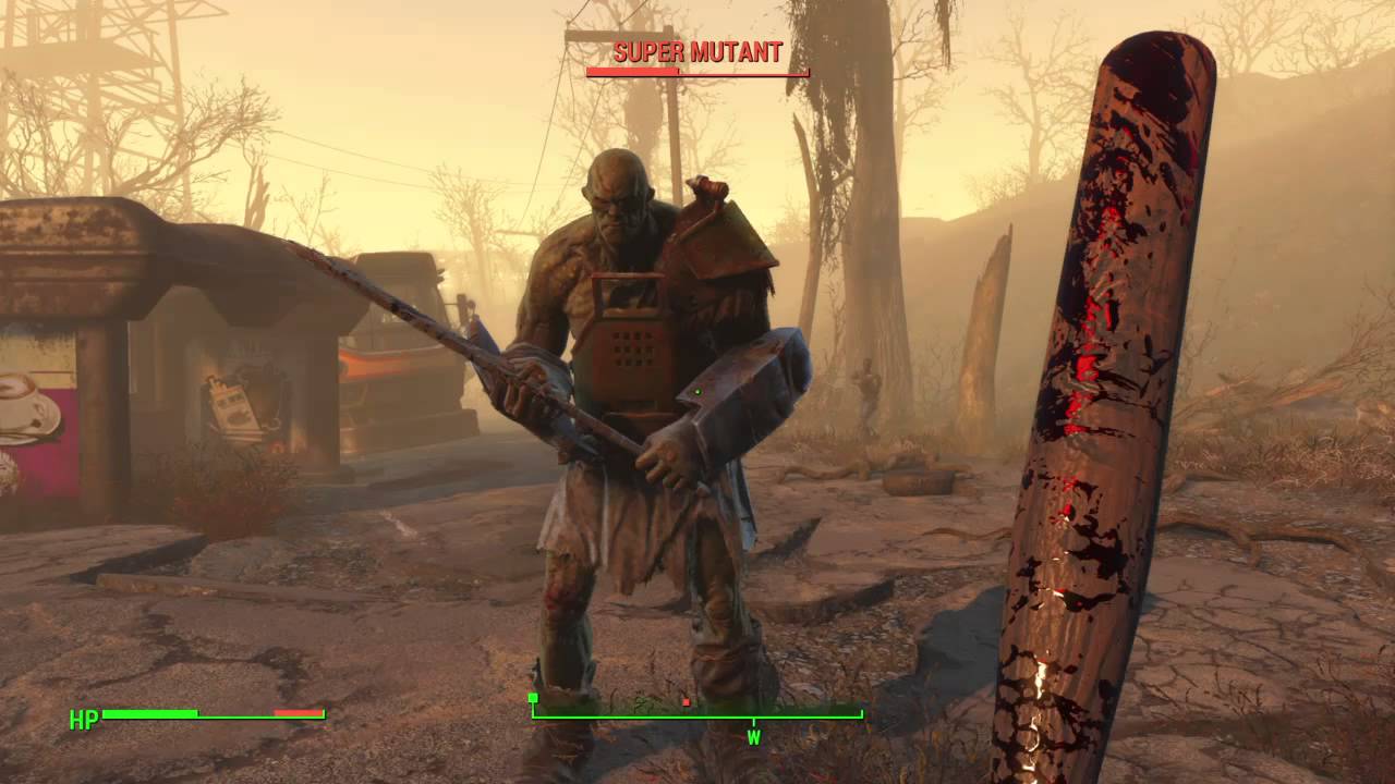 fallout 4 legendary bat - YouTube