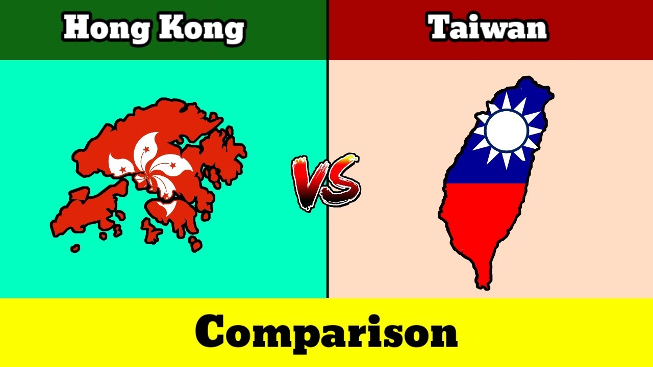 Let's Compare Hong Kong VS Taiwan | Country Comparison | Data Duck ...