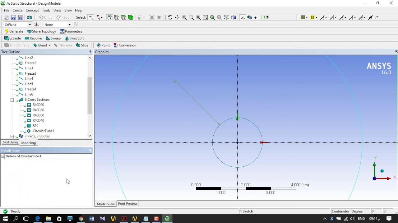 Ansys exercise of crane ( line element)_ANSYS_Tutorial_ EX 5 - YouTube