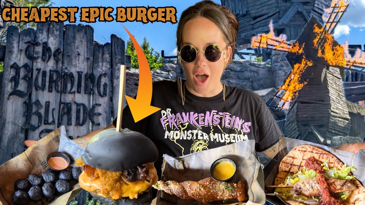 We Ate EVERYTHING At Burning Blade Tavern In Epic Universe! - YouTube