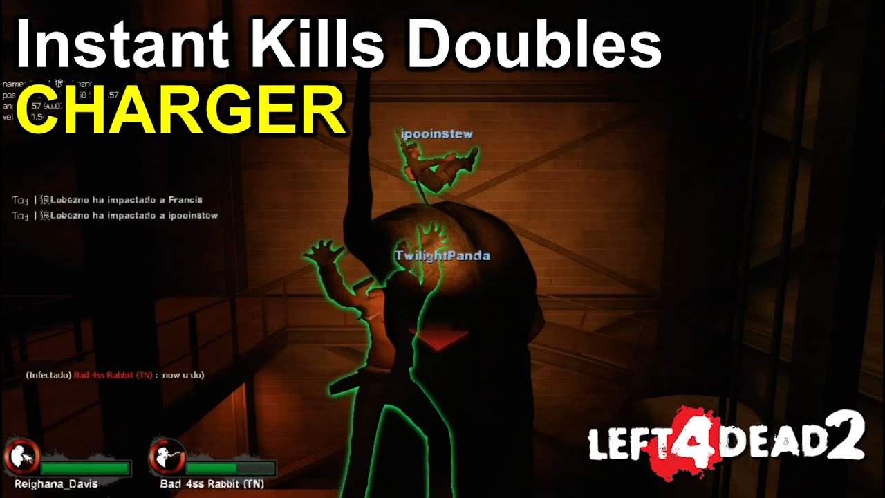 L4D2 SELECCION DE INSTA KILL DOBLES CON CHARGER - YouTube