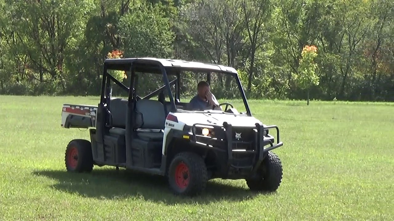 2012 BOBCAT DIESEL 3400XL 4X4 RTV WITH CANOPY - YouTube