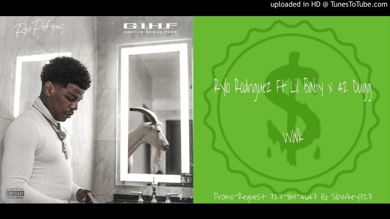 Rylo Rodriguez - Walk Ft. Lil Baby 42 Dugg Slowed Down #Slowkey - YouTube