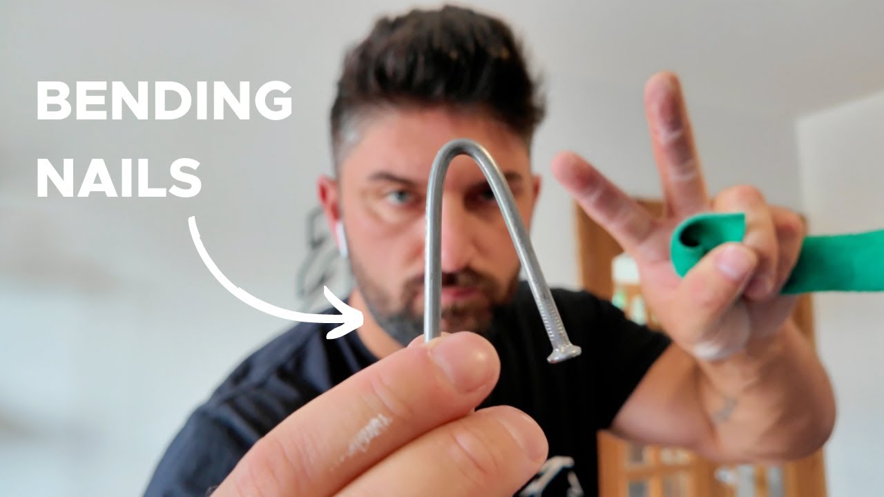 My Captains of Crush Grip Challenge - Day 8 of 30 (w/ nail bending ...