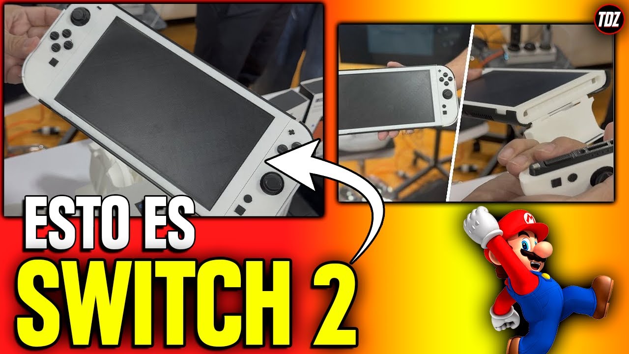 ¡Esto es NINTENDO SWITCH 2! Nueva FILTRACION con MAS DETALLES... - YouTube